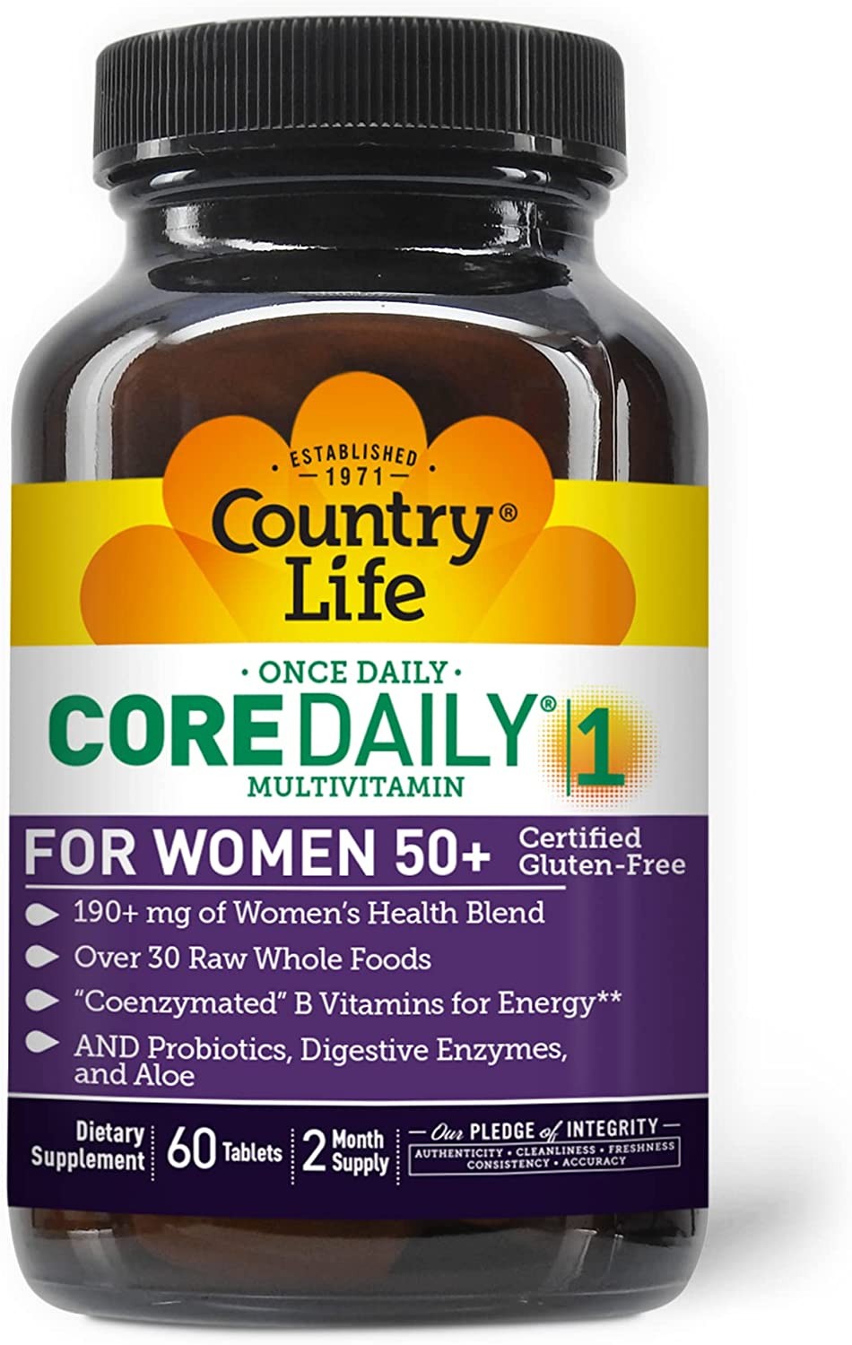 Mejores ofertas e historial de precios de Country Life CORE Daily-1 for ...