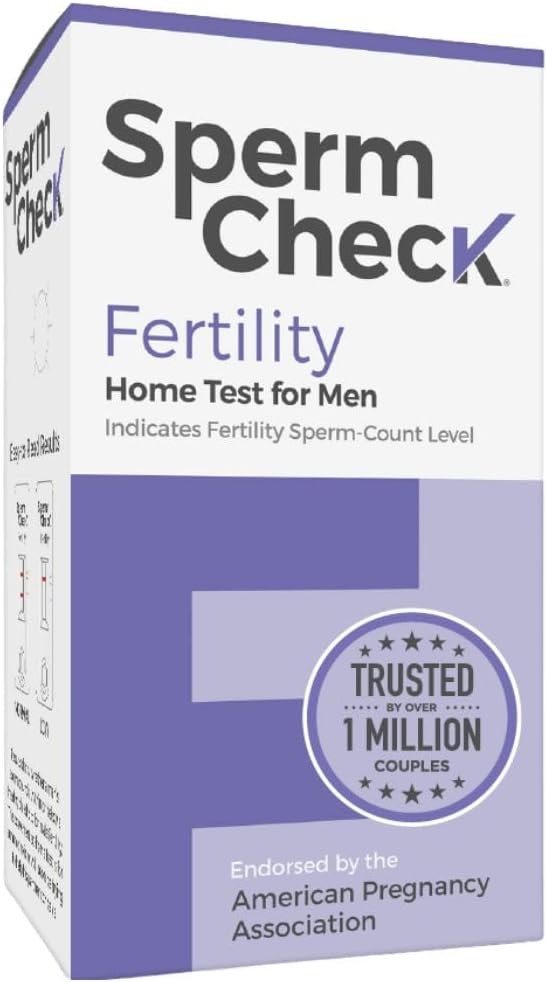 Fertility Sperm Count Test for Men, at Home Sperm Test, Easy to Read ...