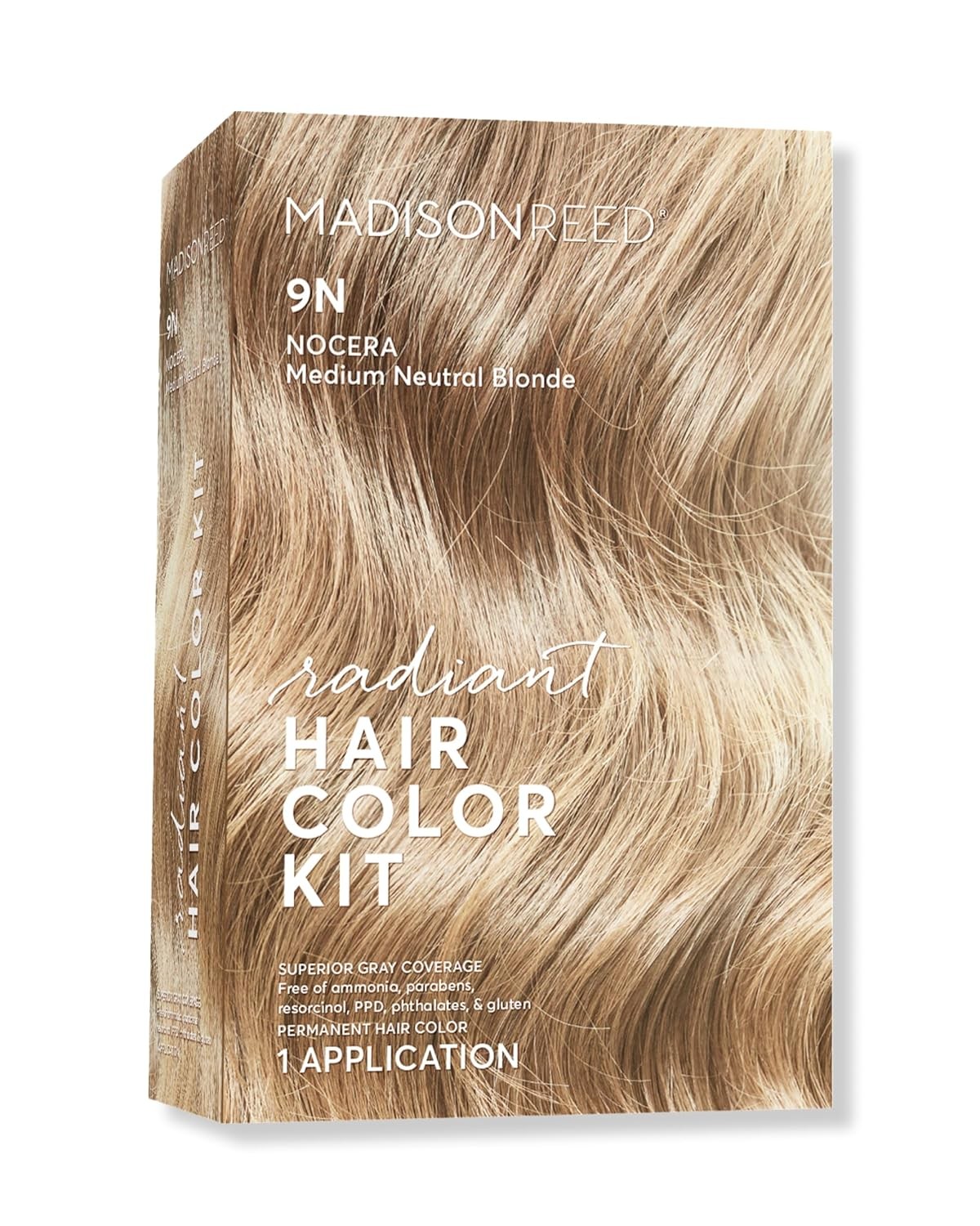 Madison Reed Radiant Hair Color Kit | 9N Medium Neutral Blonde (Nocera ...