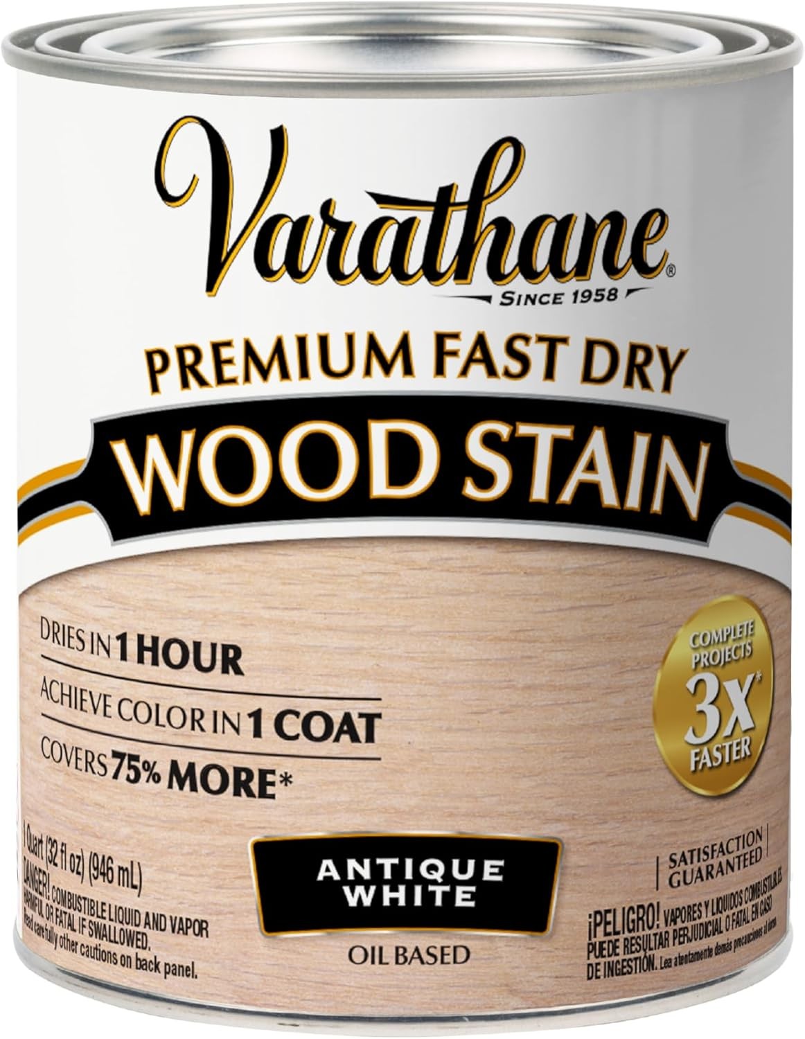 Varathane Premium Fast Dry Wood Stain | 1 Hour Dry Time | 1 Coat Color ...