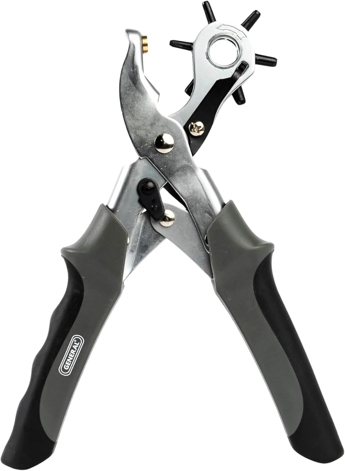 General Tools Revolving Punch Pliers 73 - 6 Multi-Hole Sizes For ...
