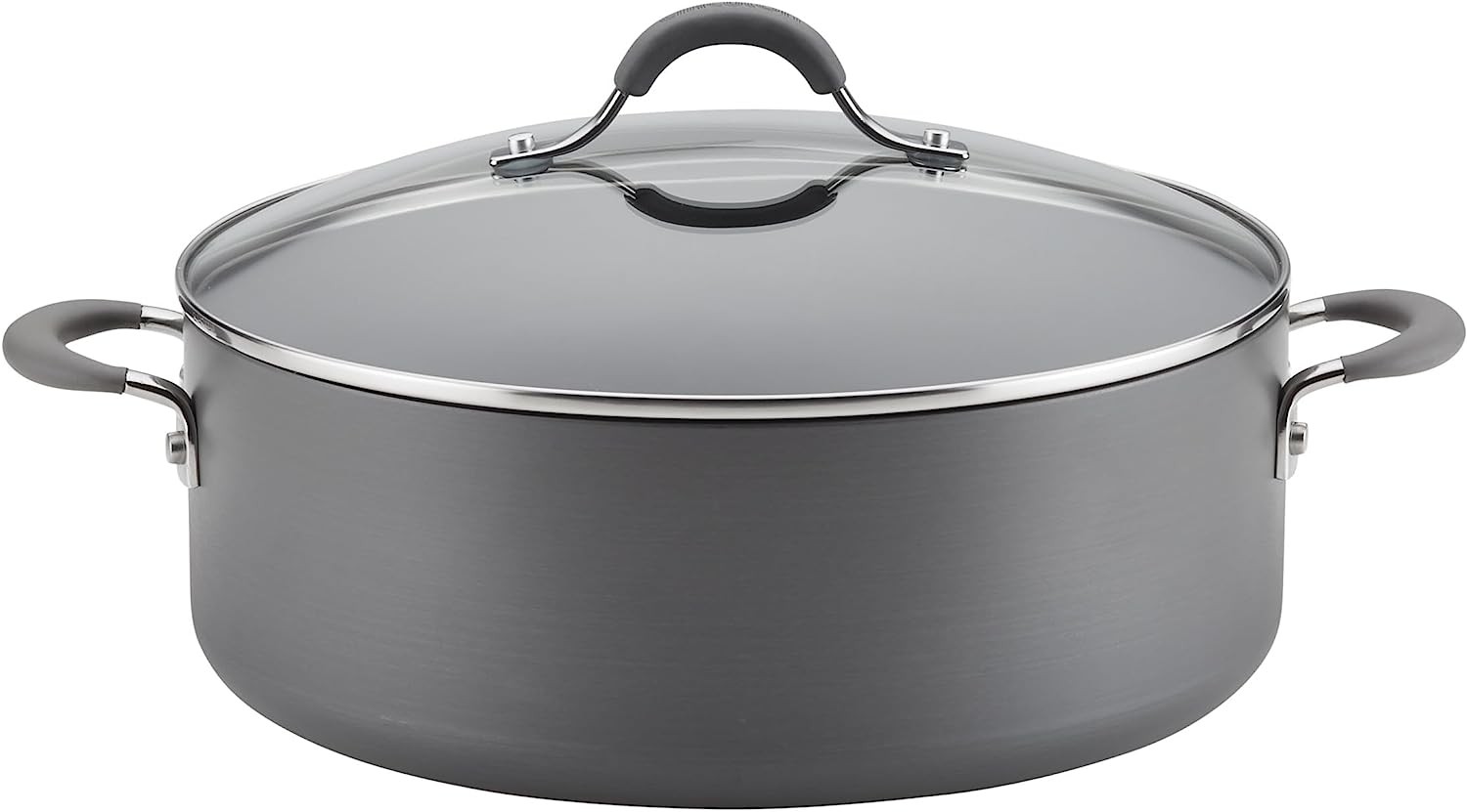 Circulon 83908 Radiance Hard Anodized Nonstick Stock Pot/Stockpot with ...