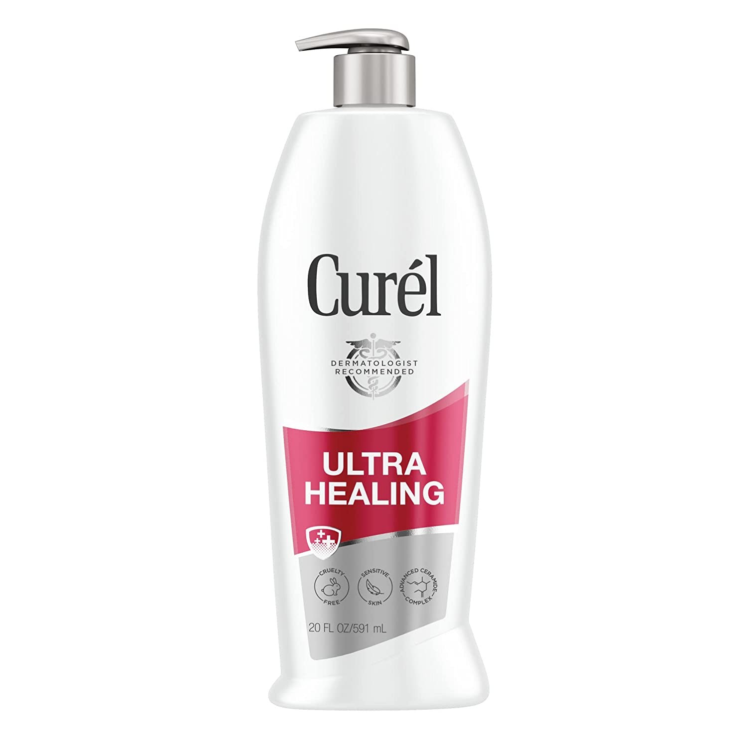 Curél Ultra Healing Lotion, Hand and Body Moisturizer for Extra Dry ...