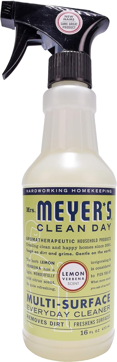 Mrs. Meyer's All-Purpose Cleaner Spray, Lemon Verbena, 16 fl. oz Best ...