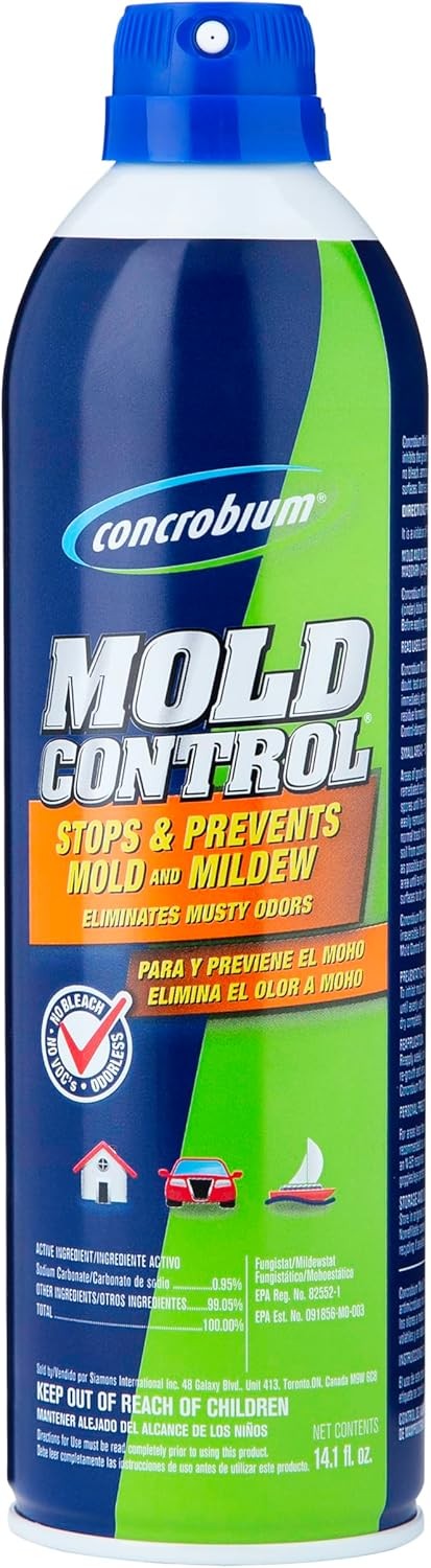 Concrobium Mold Control Aerosol, 14.1 oz – Eliminates & Prevents Mold ...
