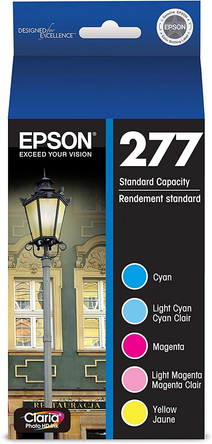 Mejores ofertas e historial de precios de EPSON 277 Claria Photo HD Ink ...