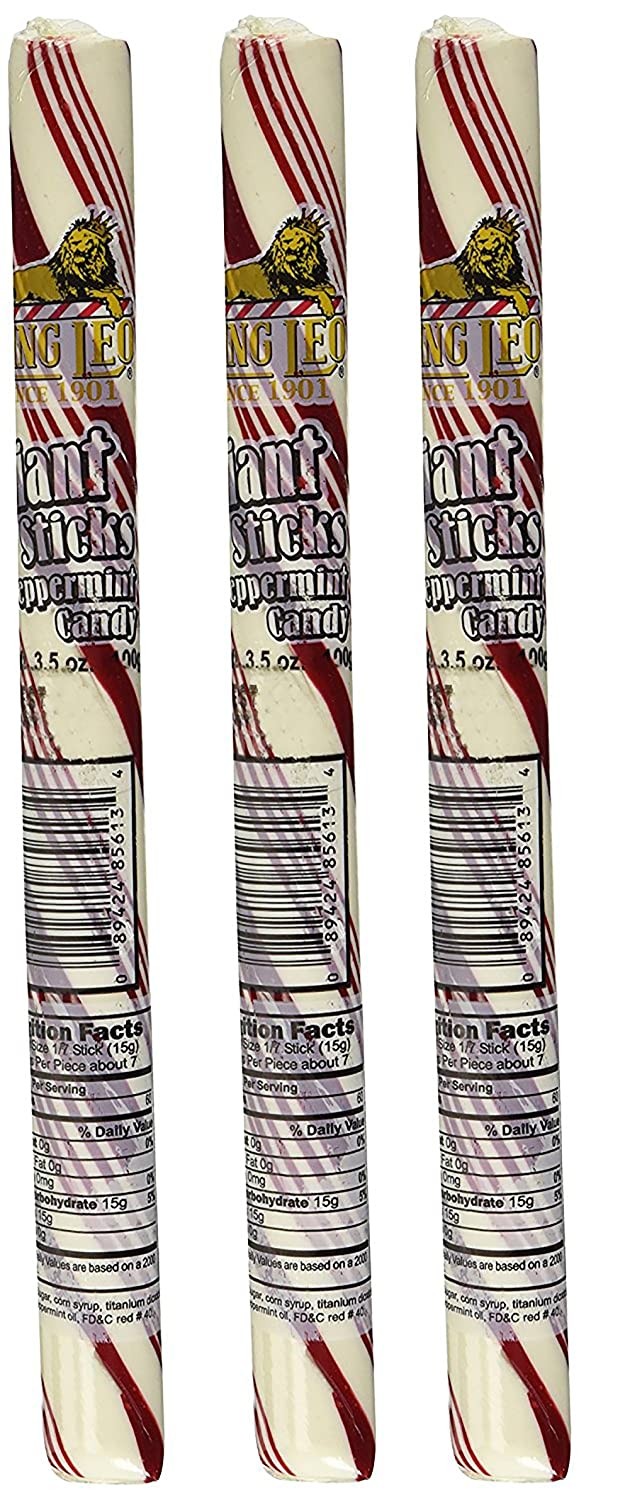 Giant Peppermint Stick, 3 Count (Pack of 1) Best Deals and Price ...