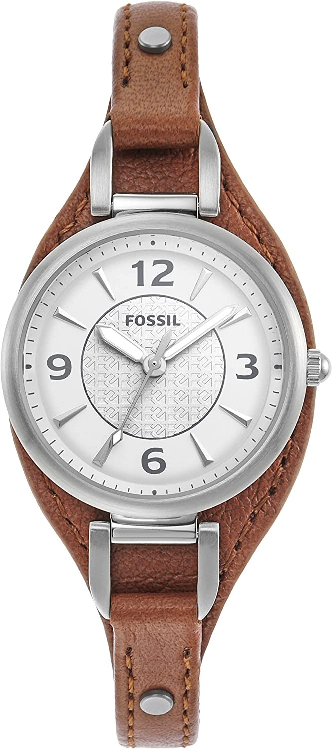 Fossil Women's Carlie Mini Quartz Stainless Steel Silver Watch Best ...