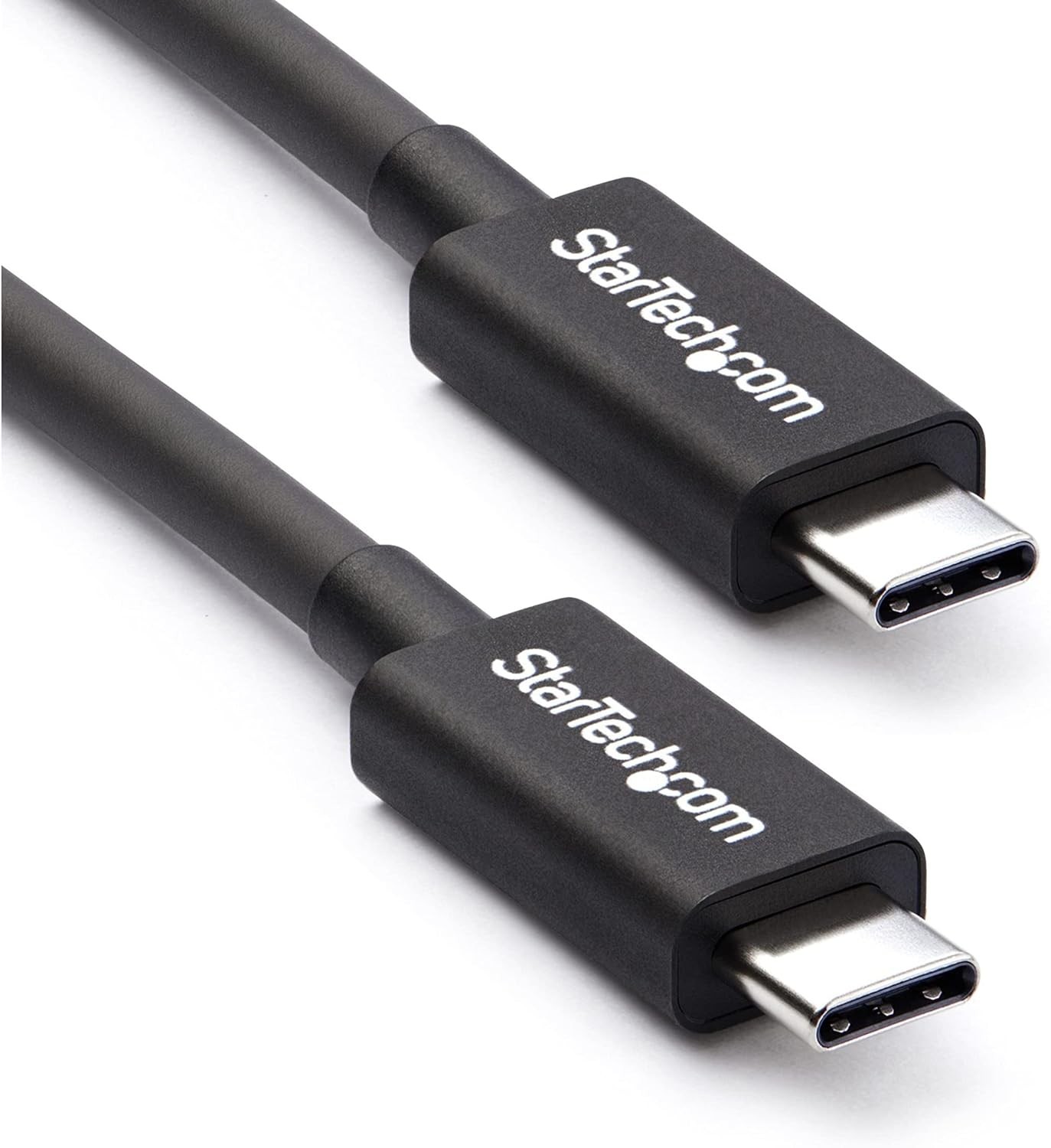 StarTech.com 2m (6.6ft) Passive Thunderbolt 3 Cable, 20Gbps, 100W PD ...