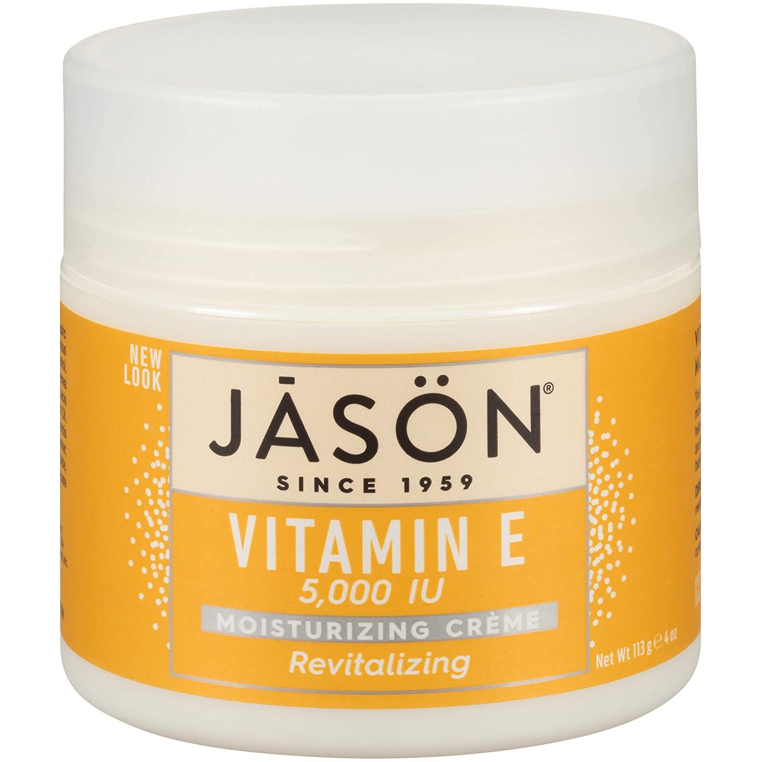 Jason Revitalizing Vitamin E 5,000 IU Moisturizing Crème 4 oz melhores ...