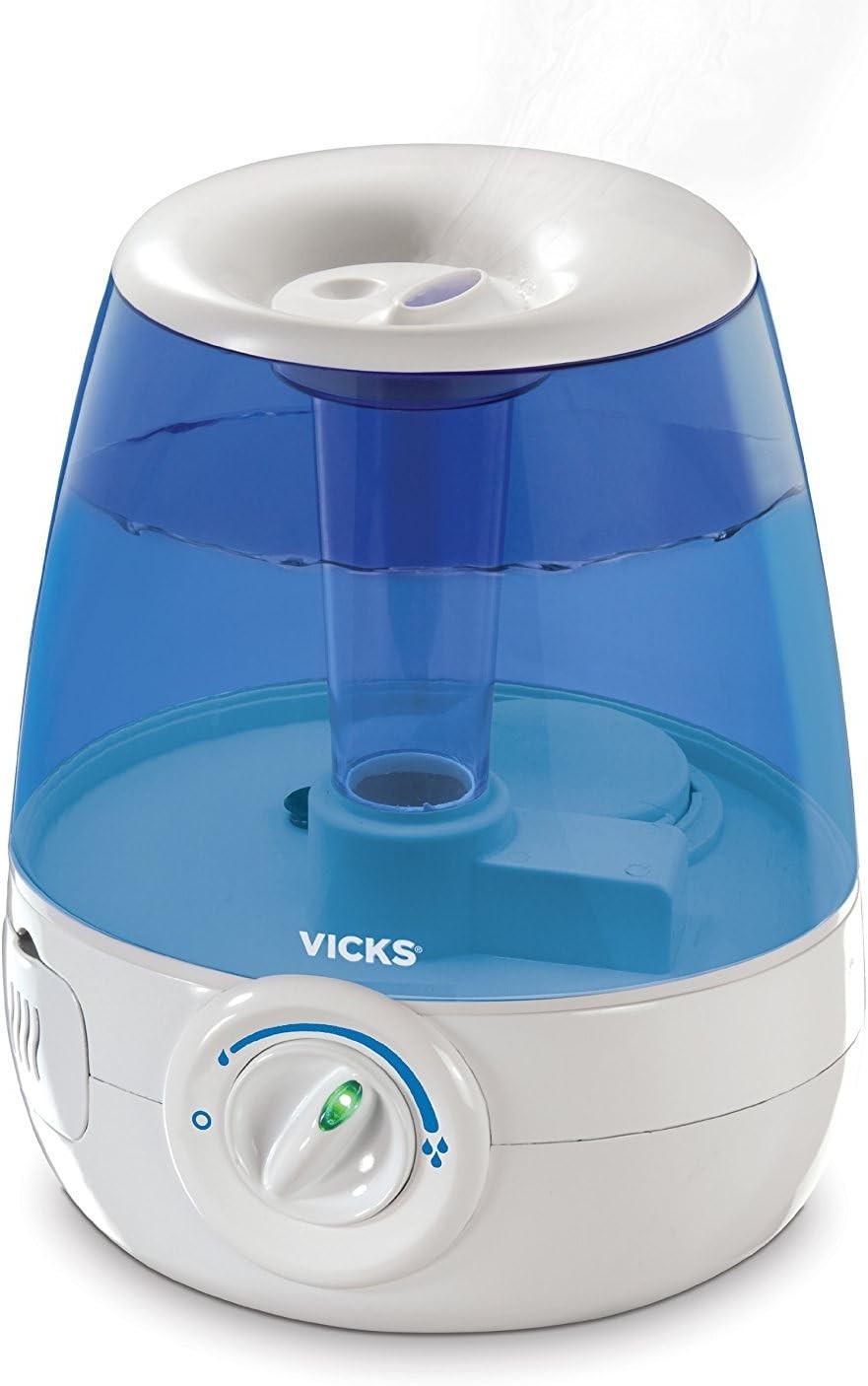 Vicks Filter-Free Ultrasonic Humidifier. #1 Brand Recommended by ...