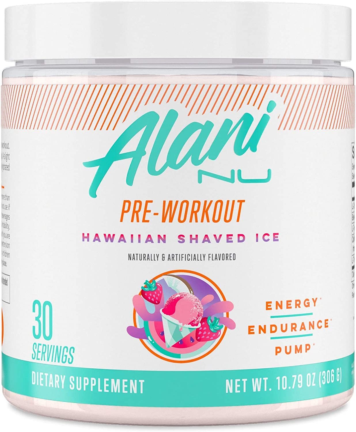 Alani Nu Pre Workout Supplement Powder for Energy, Endurance & Pump ...