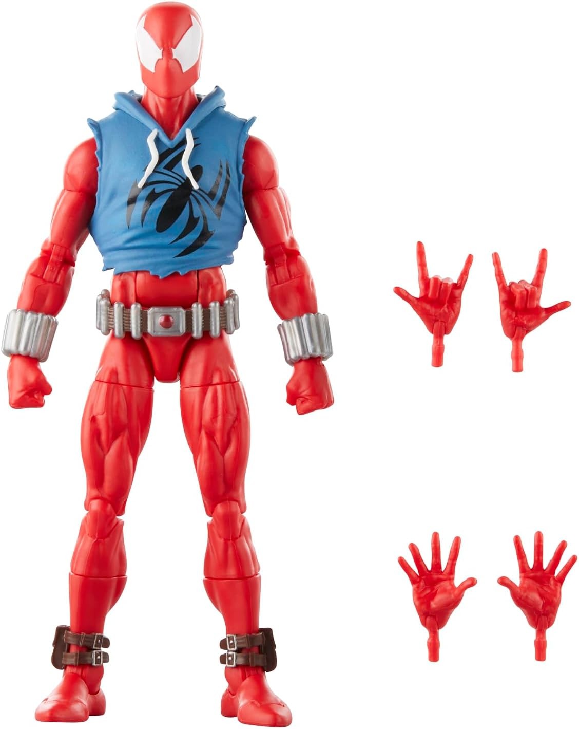 MARVEL Legends Series Scarlet Spider, Spider-Man Comics Collectible 6 ...