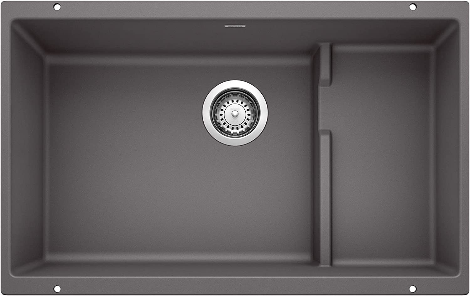 BLANCO, Cinder 519451 PRECIS CASCADE SILGRANIT Undermount Kitchen Sink ...