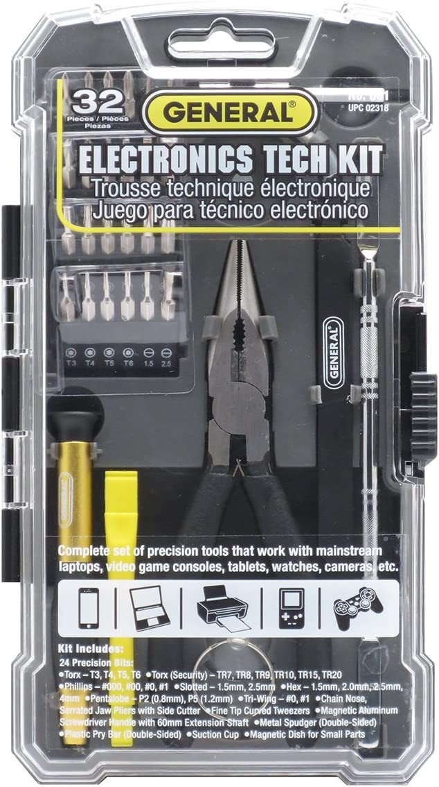 General Tools 661 Electronics Tech Repair Kit (32 Piece) Deals and ...