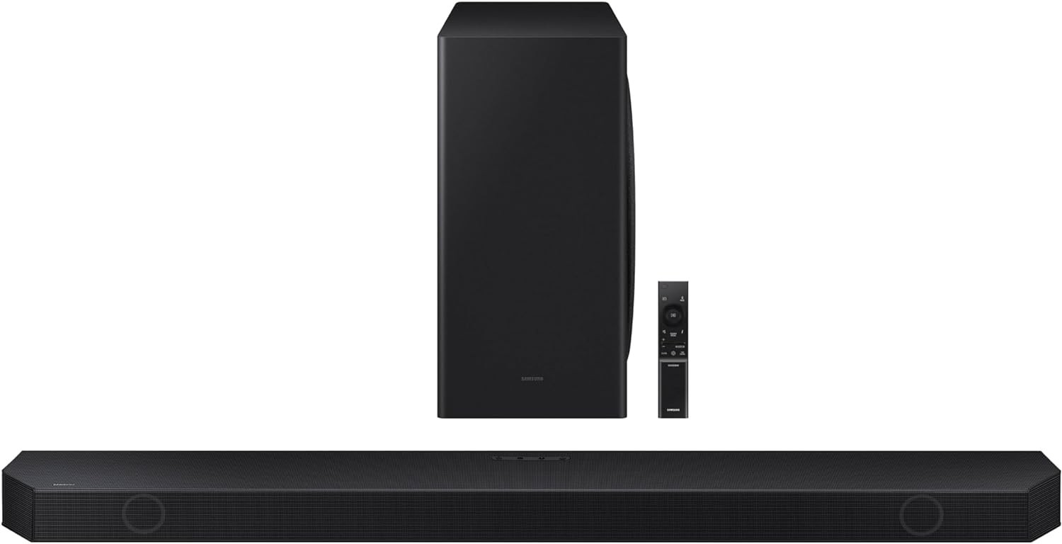 SAMSUNG Q800D 5.1.2ch Soundbar w/Wireless Dolby Atmos Audio, Q-Symphony ...