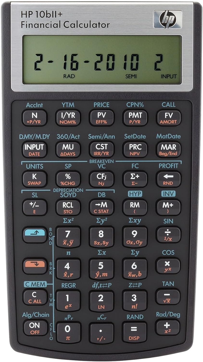 HP 10bII+ Financial Calculator Deals and Price History at JoinHoney.com ...