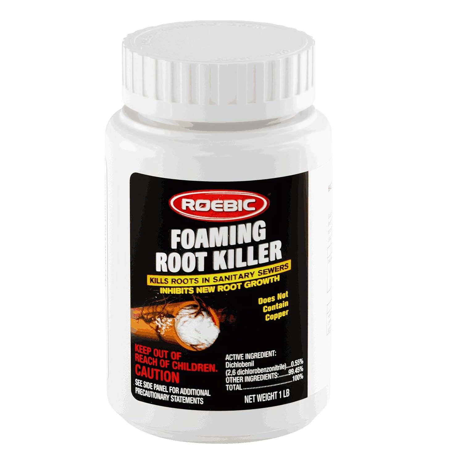 Roebic FRK Foaming Tree Root Killer, Chemical Septic System, Drain ...