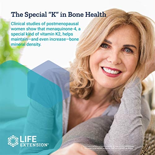 Life Extension Bone Restore Elite with Super Potent K2 - Clinically ...