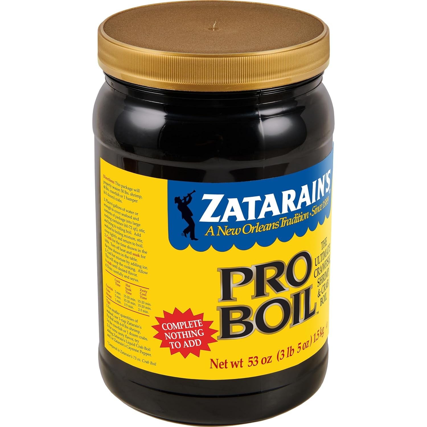 Zatarain's Pro Boil, 53 oz Deals and Price History at JoinHoney.com | Honey