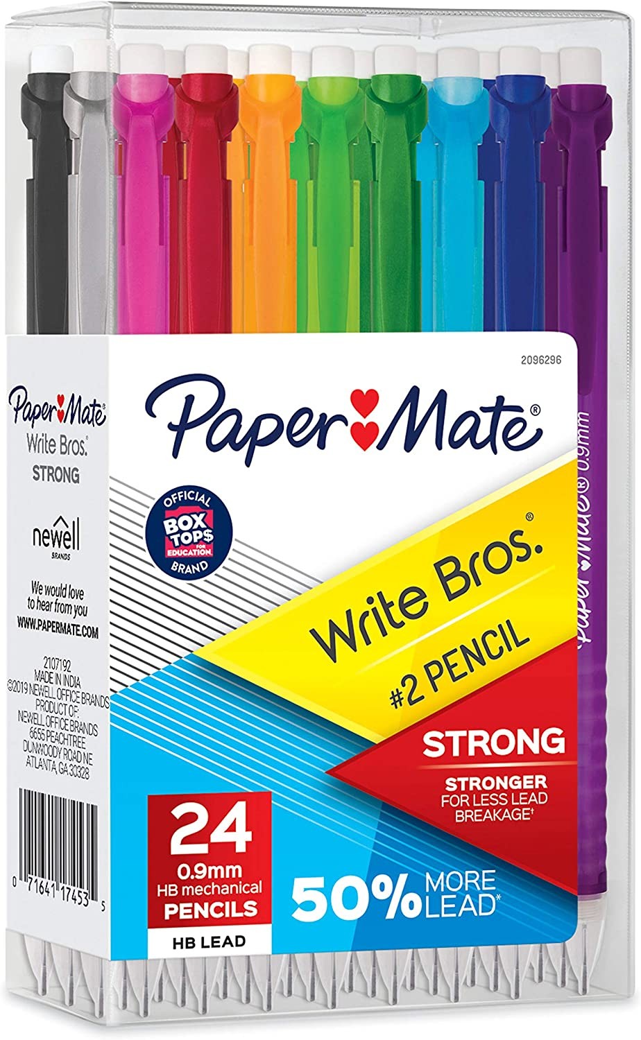 Paper Mate Mechanical Pencils, Write Bros. Strong #2 Pencil for Less ...