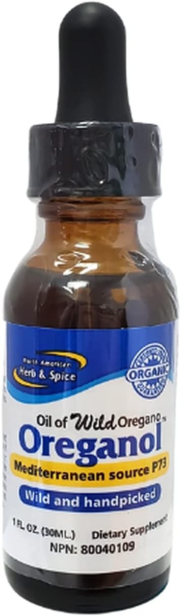 NORTH AMERICAN HERB & SPICE Oreganol P73-1 fl. oz. - Supports Healthy ...