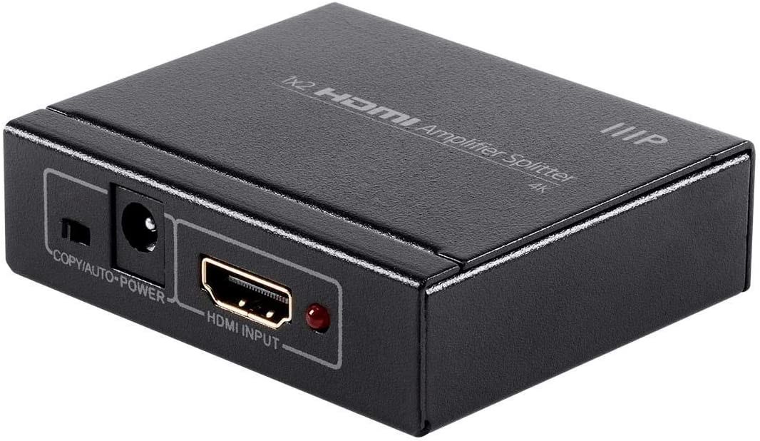 Monoprice Blackbird 4K 1x2 HDMI Amplifier Splitter - 48-bit Deep Color ...