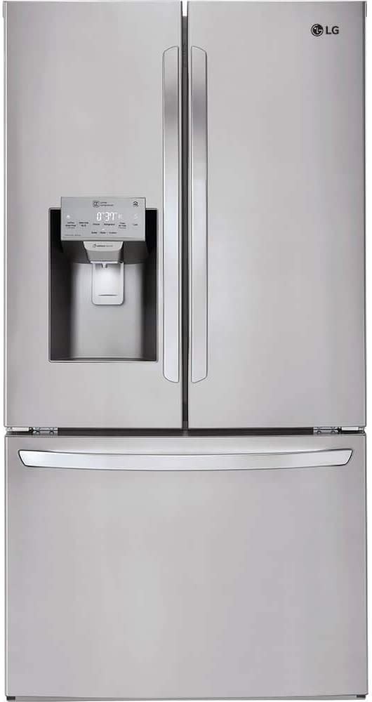 LG LFXC22526S 24 Cu. Ft. Stainless Counter Depth French Door ...