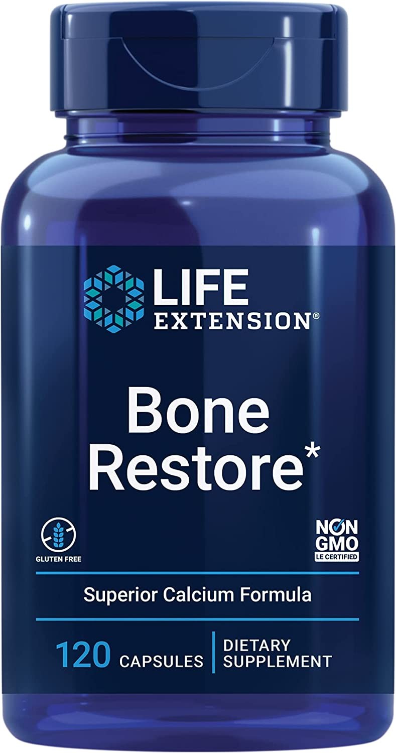 Life Extension Bone Restore – Helps Maintain Healthy Bone Density ...
