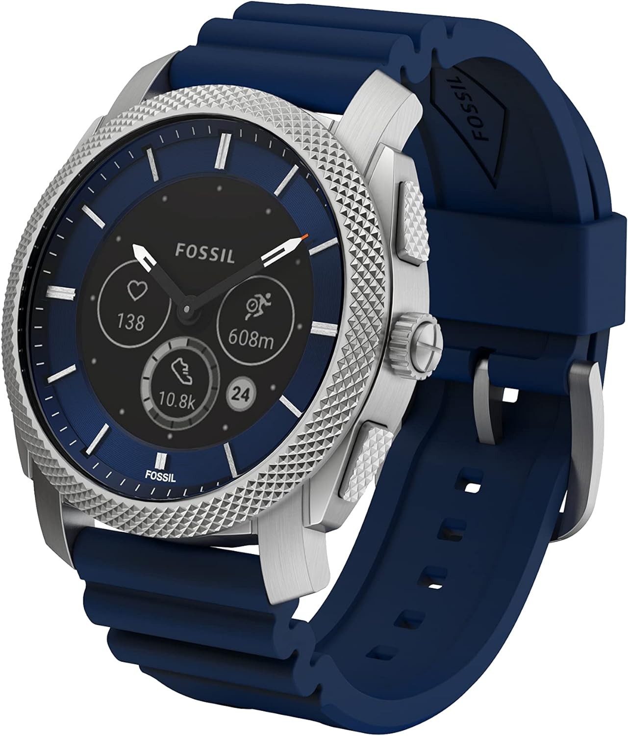 Fossil Gen 6 Hybrid Smart Watch for Men with Alexa Built-In, Fitness ...