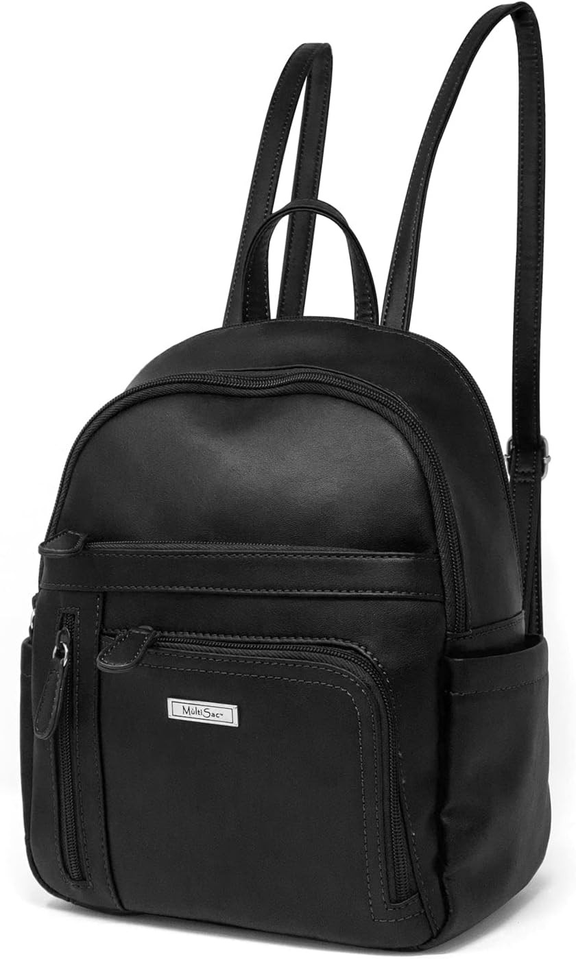 MultiSac womens Adele Backpack, Black, One Size Best Deals and Price ...