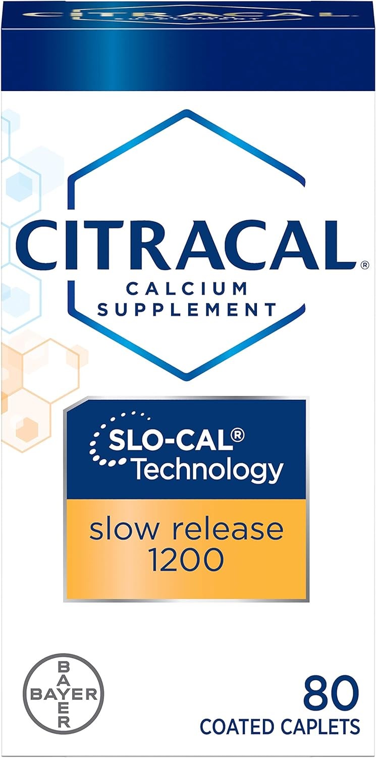 Citracal Slow Release 1200, 1200 mg Calcium Citrate and Calcium ...