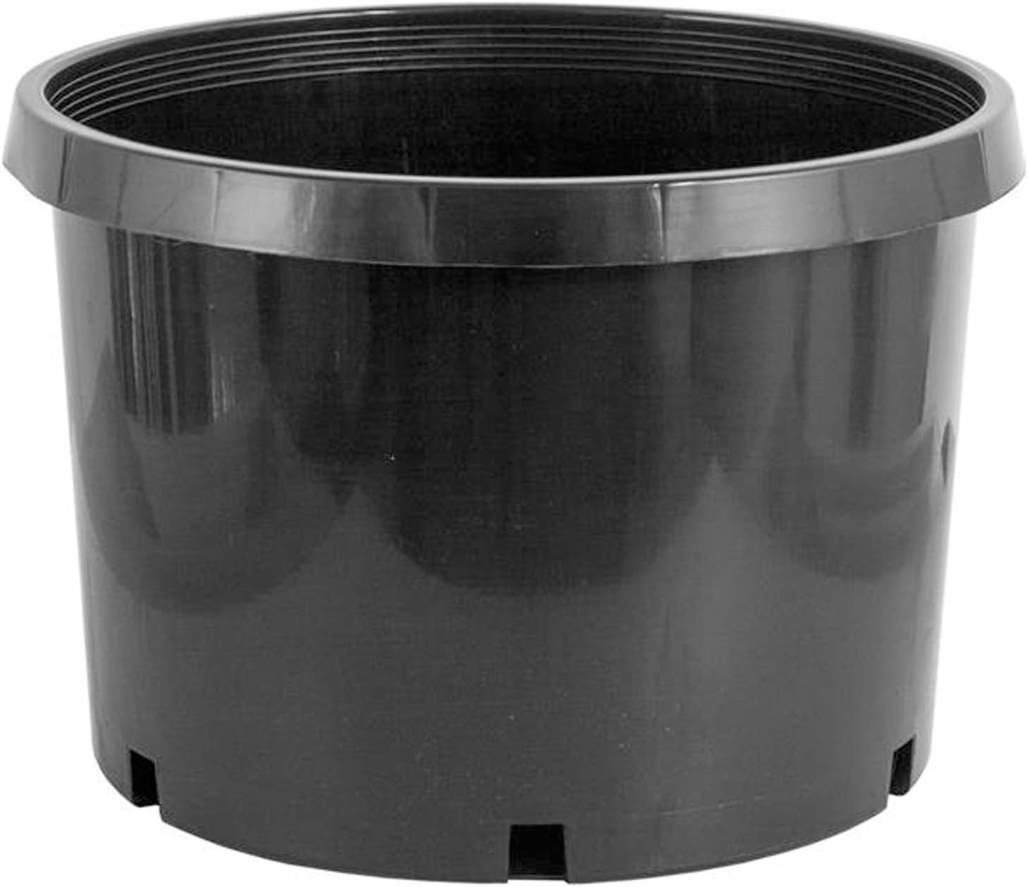 Pro Cal 10 Gallon Premium Nursery Plastic Planter Flower Herb Vegetable ...