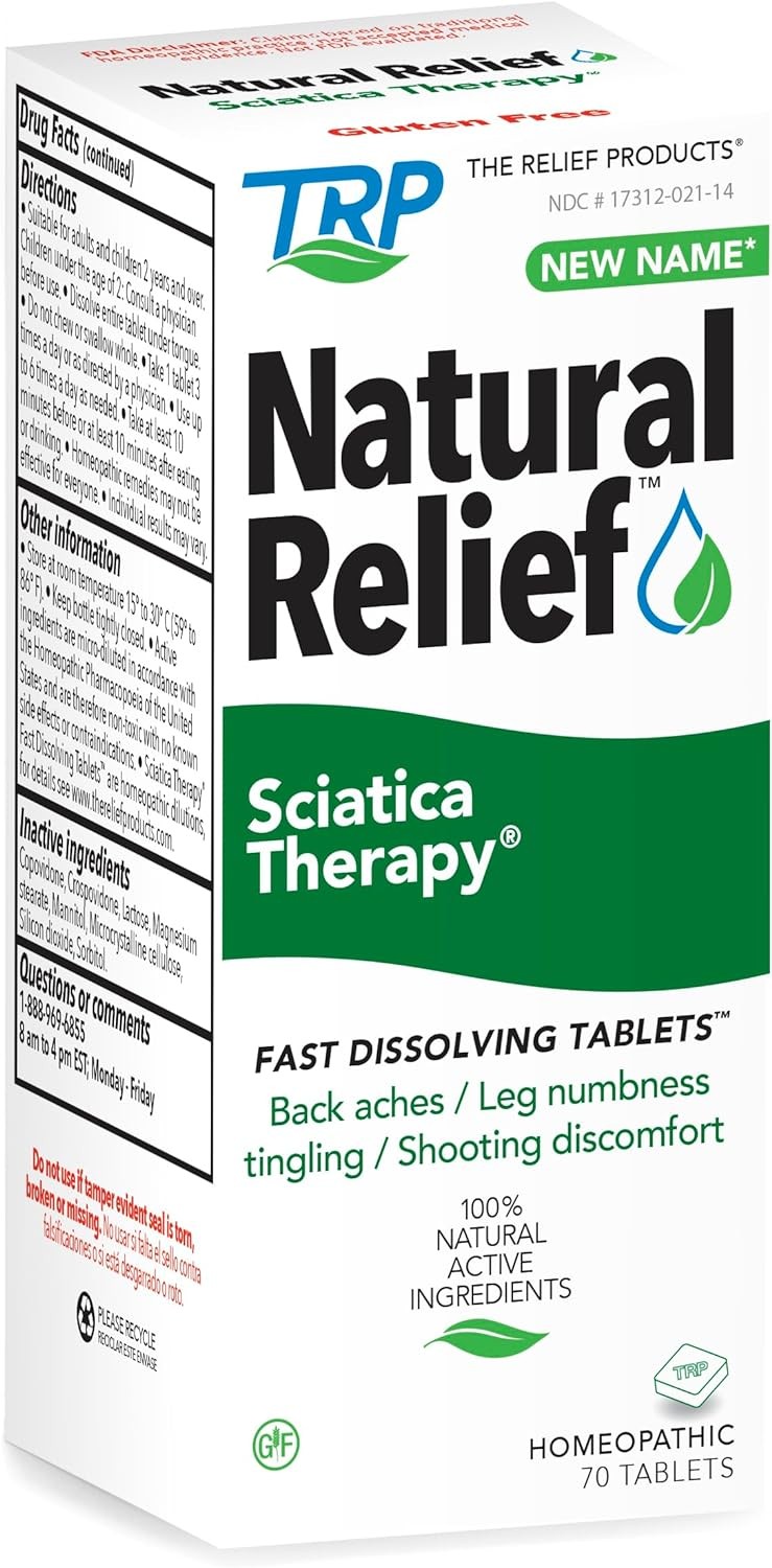 The Relief Products Sciatica Therapy Tablets, 70 Count Best Deals and ...