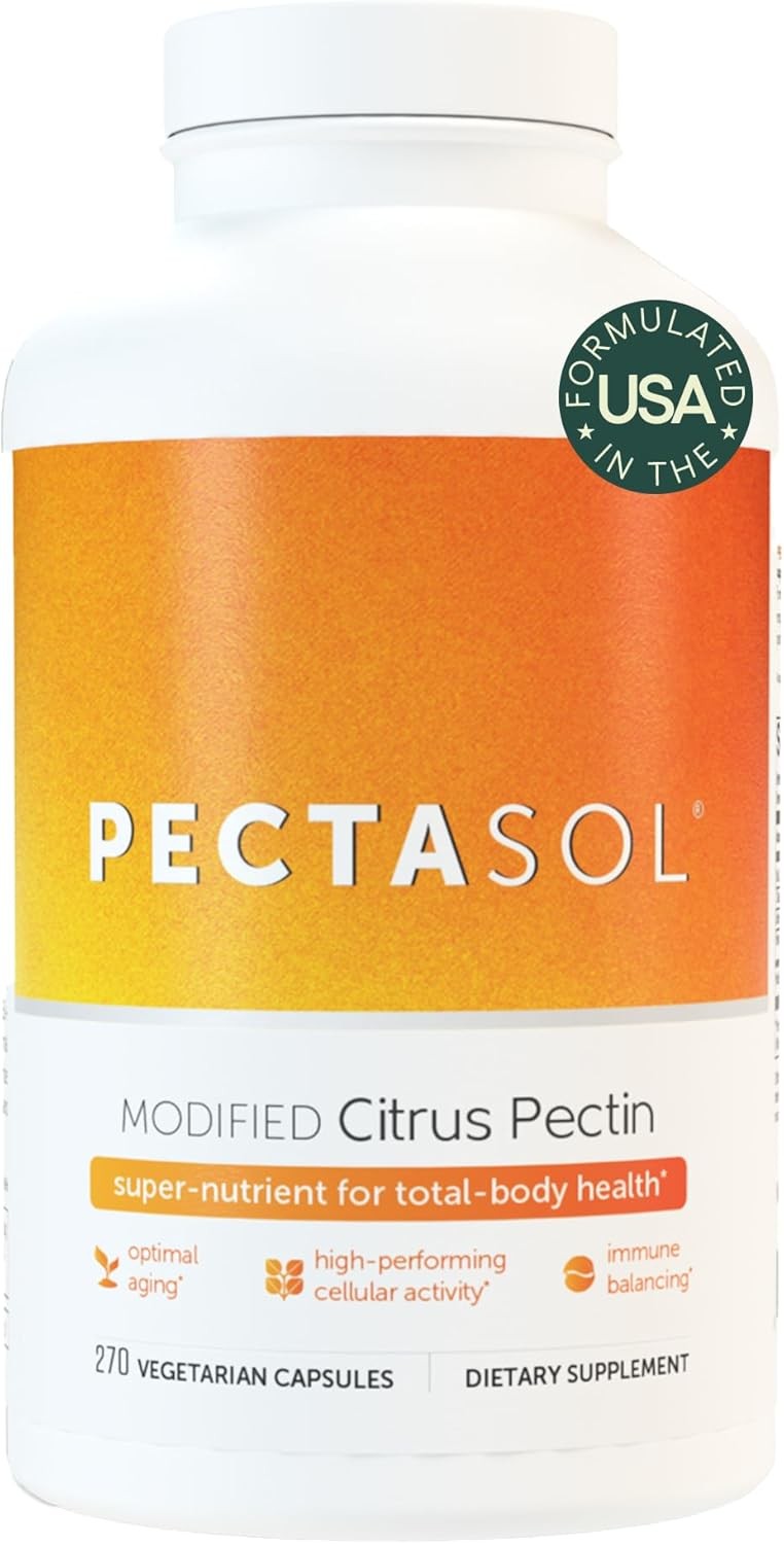 PectaSol Modified Citrus Pectin – 270 Capsules – Total-Body Health ...