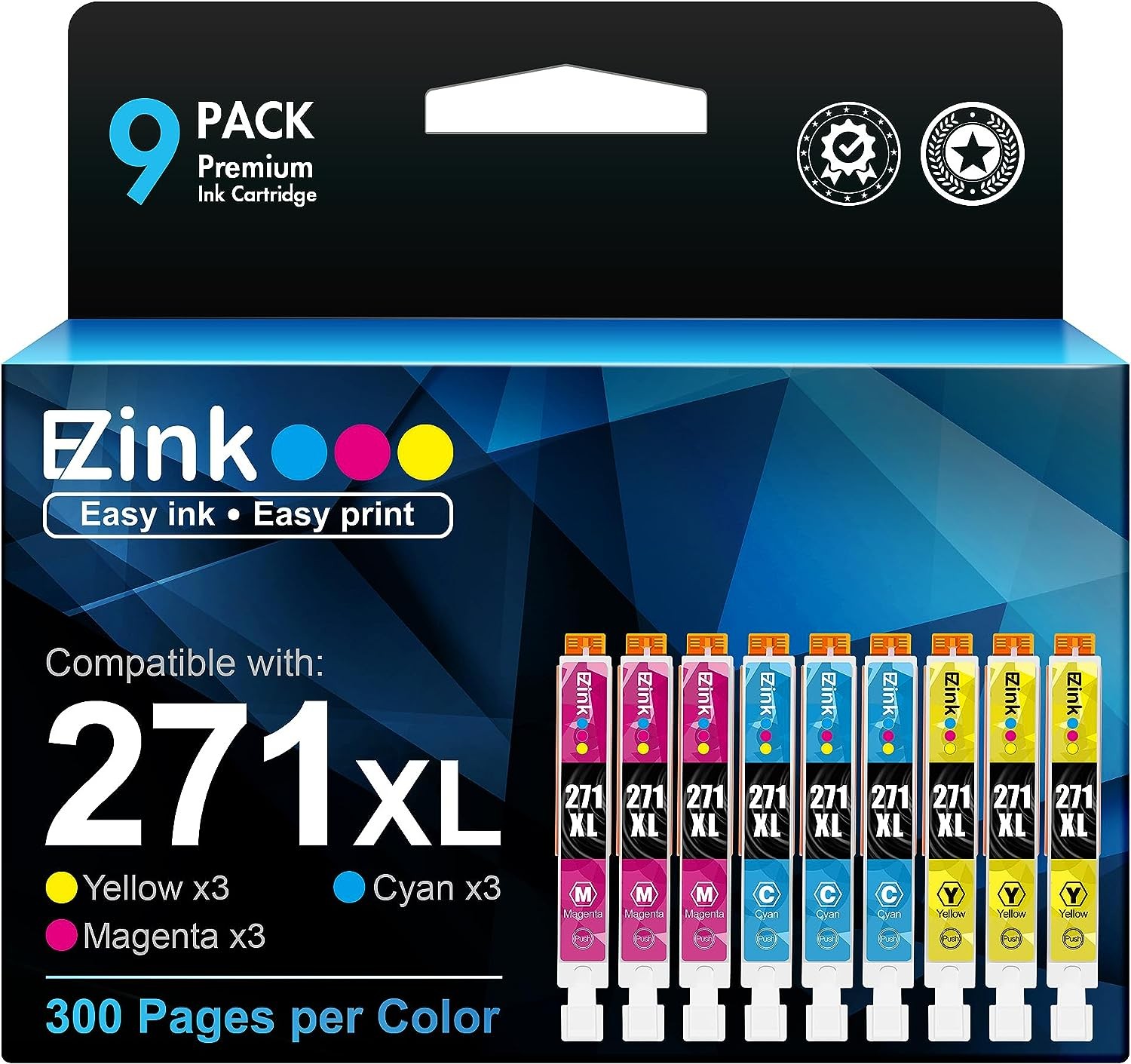 E-Z Ink (TM) Compatible Ink Cartridge Replacement for Canon CLI-271XL ...
