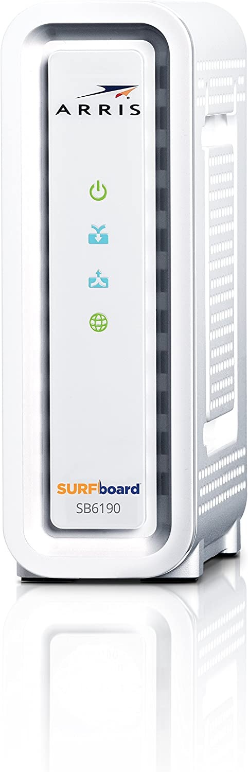ARRIS SURFboard SB6190-RB DOCSIS 3.0 32 x 8 Gigabit Cable Modem ...