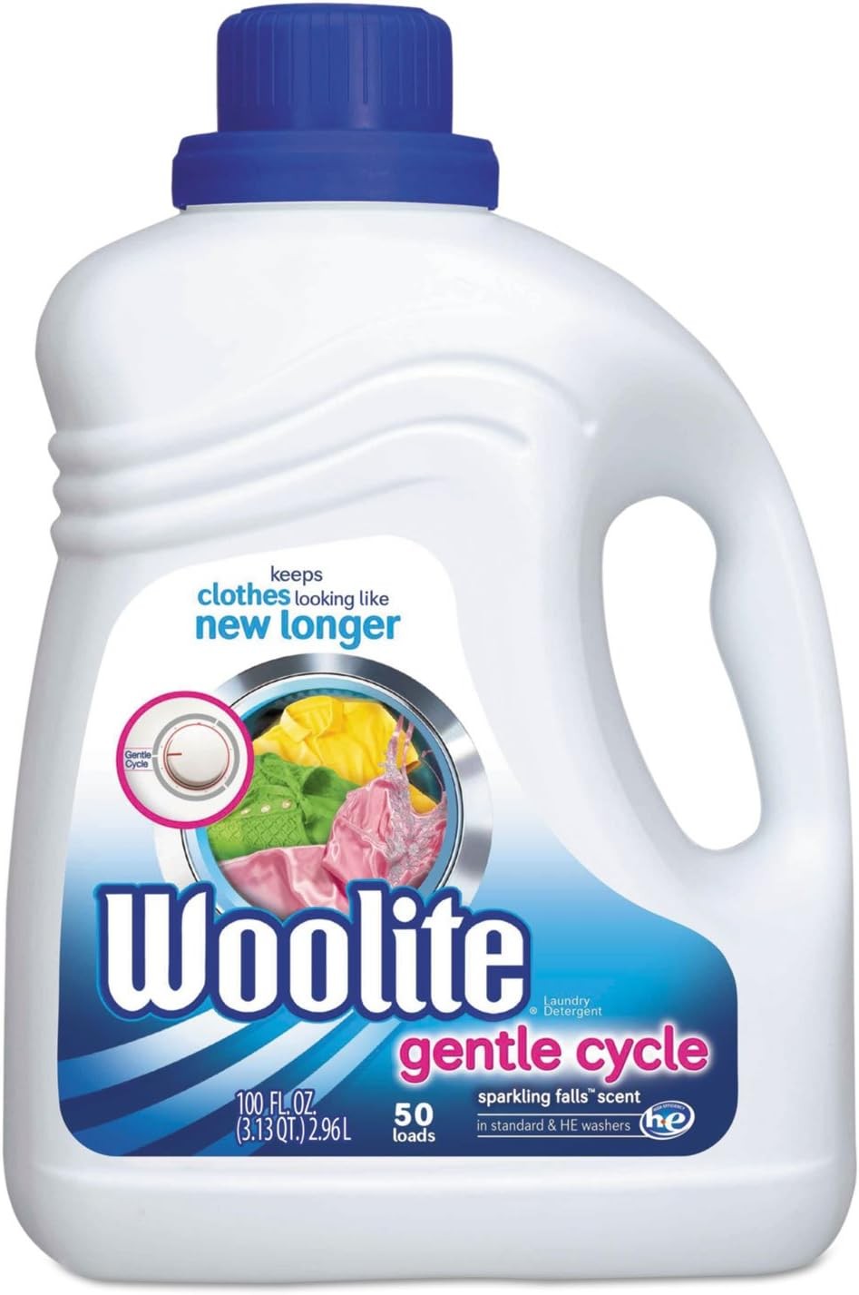 Woolite Damage Defense Liquid Laundry Detergent, Light Fresh Scent, 66 ...