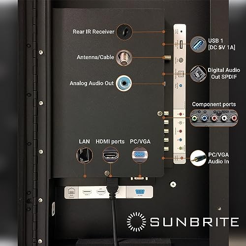 SunBrite Veranda 3 Series 55-inch Full Shade Smart Outdoor TV (2022 ...