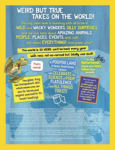 Weird But True World! 2023: Incredible facts, awesome photos, and weird ...