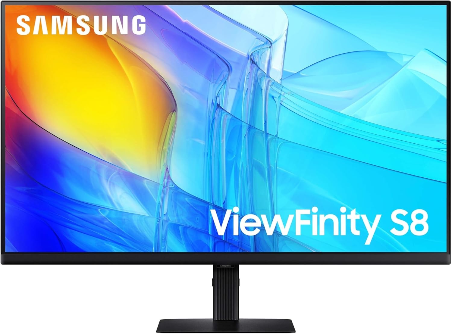 SAMSUNG 32" ViewFinity S8 (S80D) Series 4K UHD High Resolution Computer ...