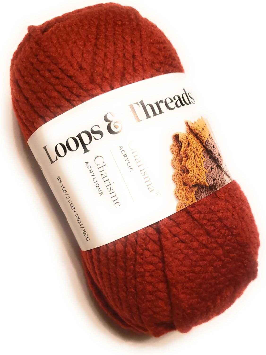 Charisma Yarn by Loops & Threads - 109 Yards - 3.5 Ounces - Barbados ...