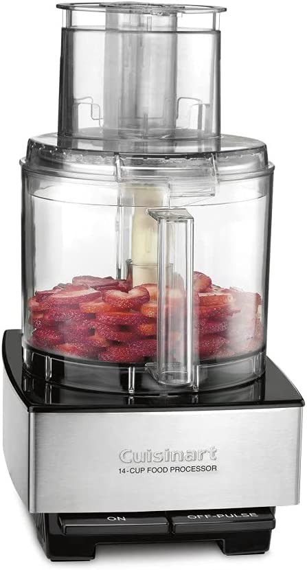 Cuisinart 14 Cup Food Processor, Includes Stainless Steel Standard ...