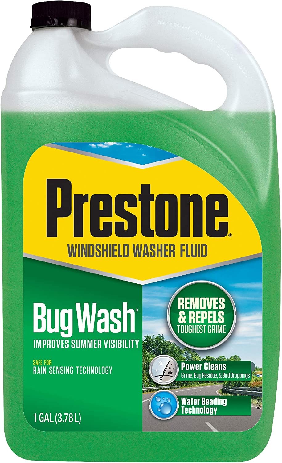 Prestone Bug Wash Windshield Washer Fluid, 1 Gallon De beste ...