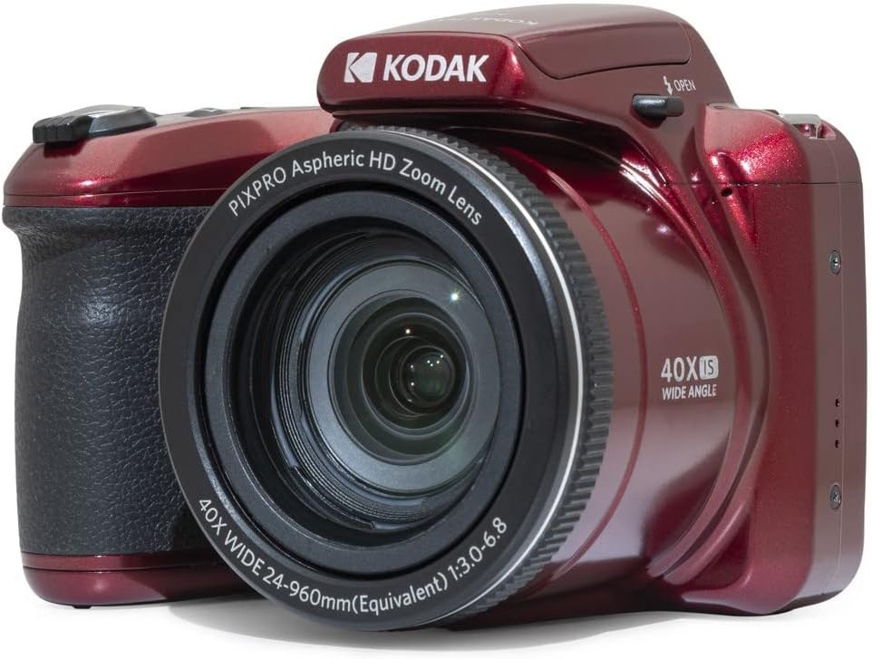 KODAK Pixpro Astro Zoom AZ405 Digital Camera Bridge, X40 Zoom, 24 mm ...