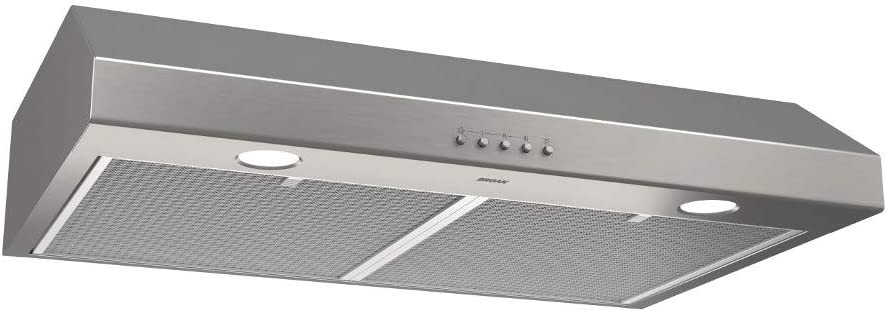 Broan-NuTone BCSQ130SS Three-Speed Glacier Under-Cabinet Range Hood ...