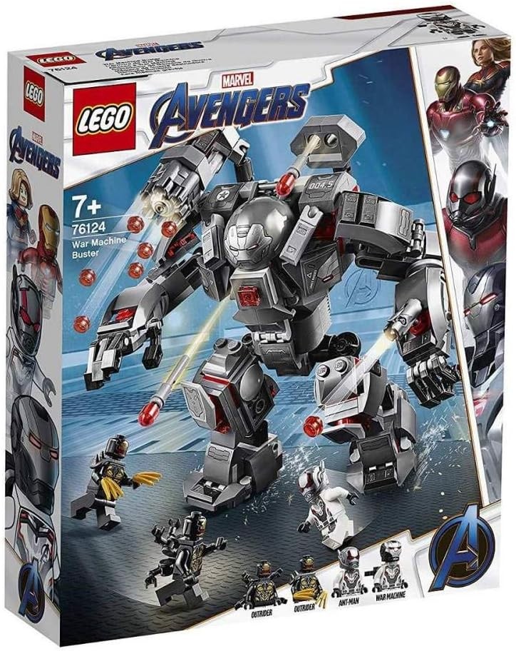 LEGO Marvel Avengers War Machine Buster 76124 Building Kit (362 Pieces ...