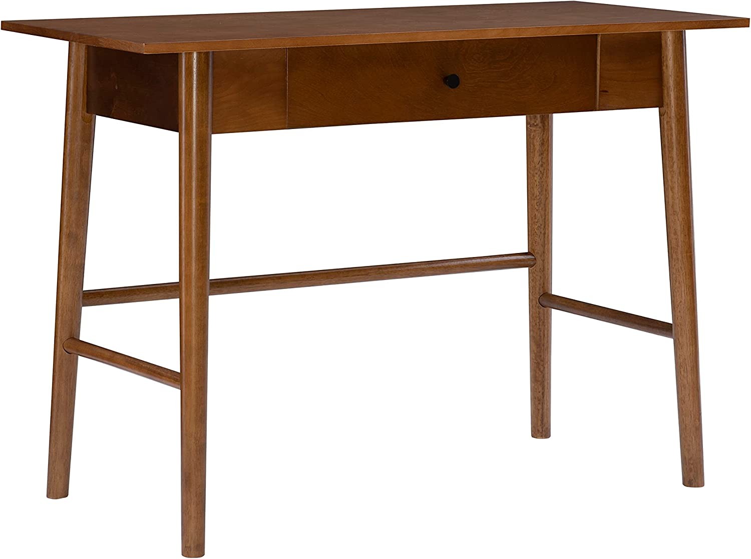 Melissa Mid Century Walnut Desk by Linon Deals and Price History at ...