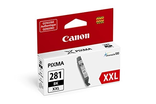 Canon Genuine Ink Cartridge CLI-281XXL Black Ink Compatible to TS9120 ...