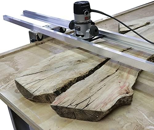 Stone Coat Slab Jig, Router Sled for Woodworking, Levels Wood Slabs Up ...